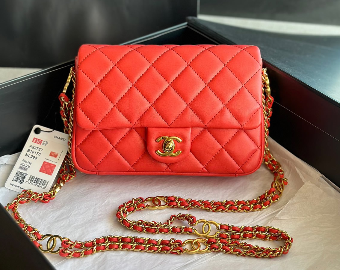Chanel Mini Flap Bag C3757-red – LuxTime DFO Handbags