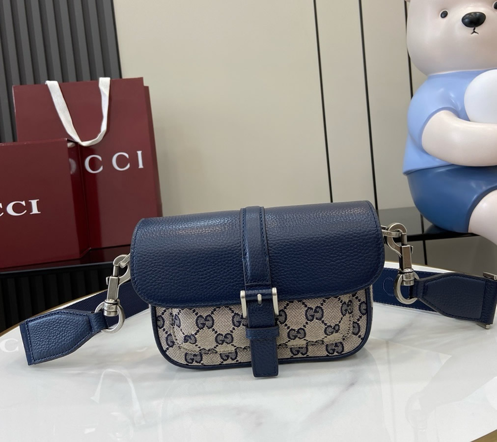 Gucci Bi-colour GG super mini bag GU795213-dark-blue – LuxTime DFO Handbags