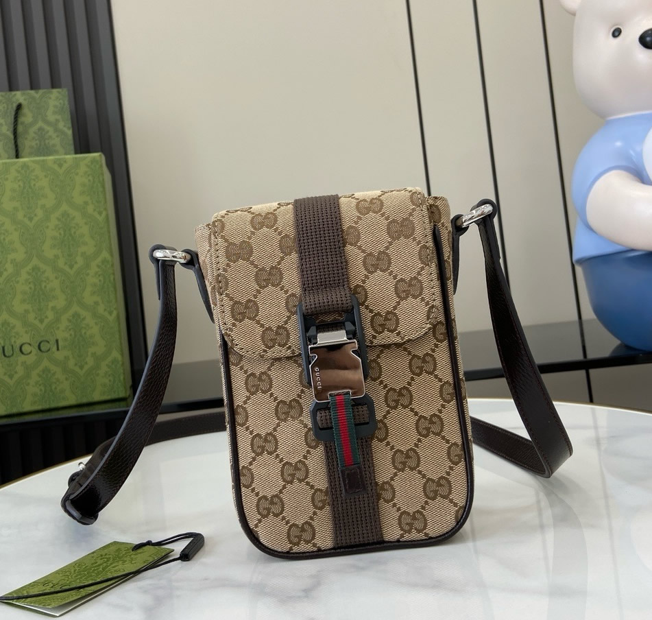 Gucci Mini GG shoulder bag GU802099-brown – LuxTime DFO Handbags