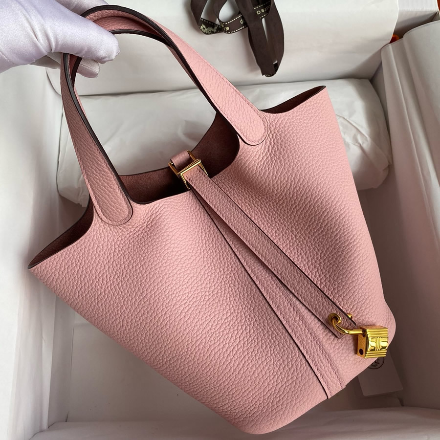 Hermes Picotin Lock 18 Golden Hardware H2218G-pink – LuxTime DFO Handbags