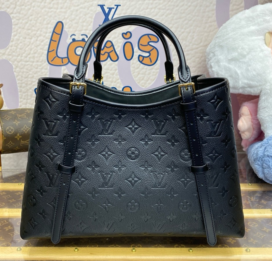 Louis Vuitton Monogram Empreinte Babylone Tote MM M47185-black ...