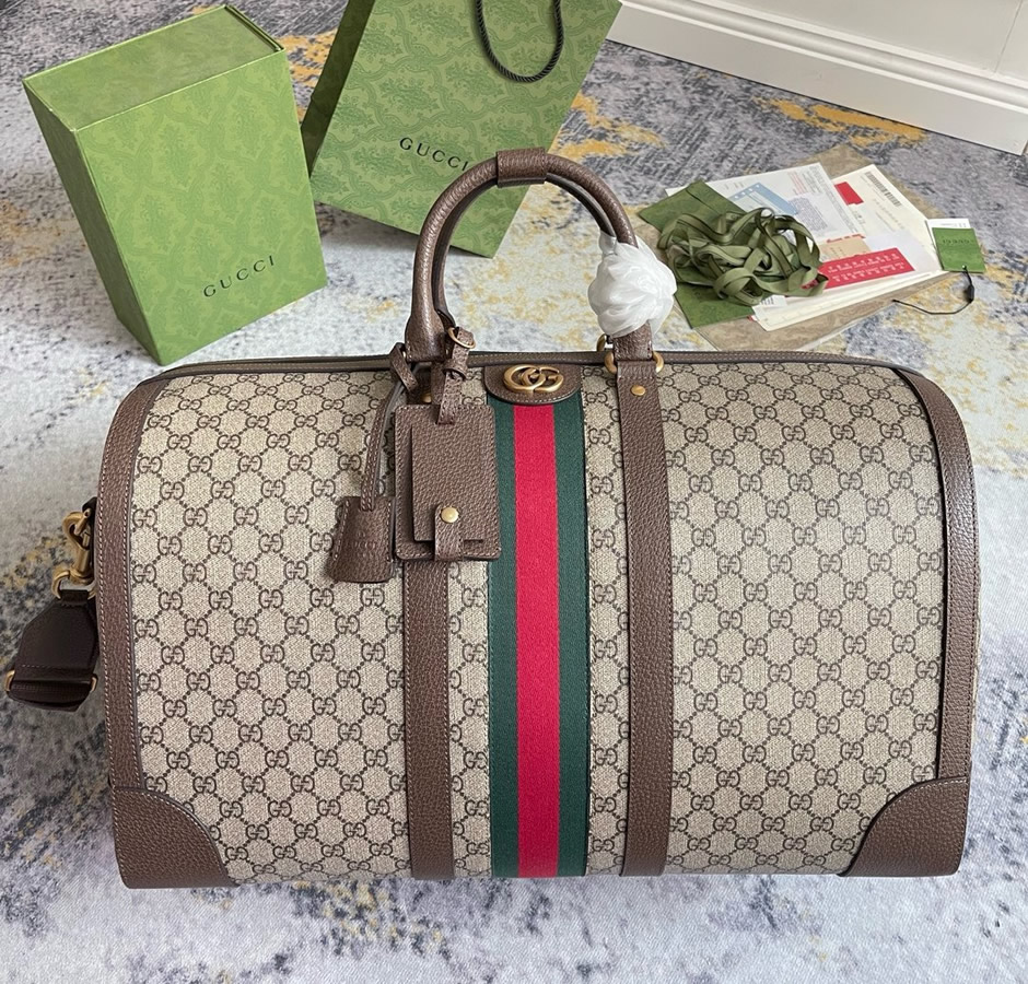 Gucci Savoy large duffle bag GU724612-brown – LuxTime DFO Handbags