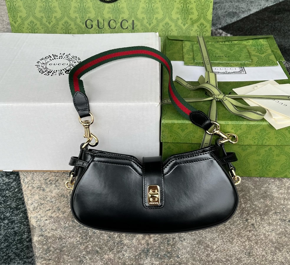 Gucci Moon Side Shoulder Bag GU786015-L-black – LuxTime DFO Handbags