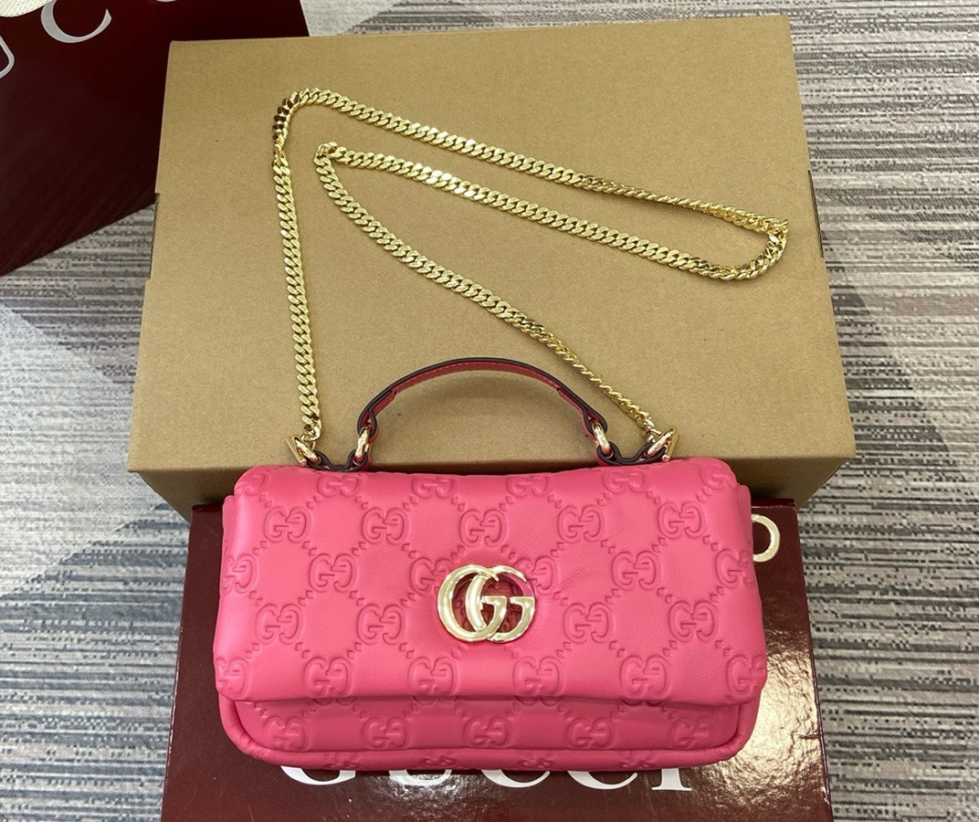 Gucci GG Milano mini top handle bag GU806017-L-rose – LuxTime DFO Handbags