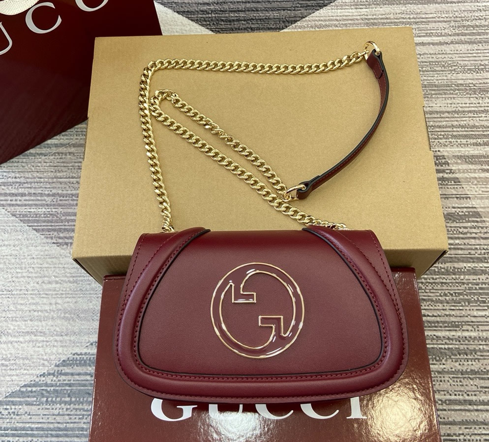 Gucci Blondie mini shoulder bag GU815711-L-wine – LuxTime DFO Handbags
